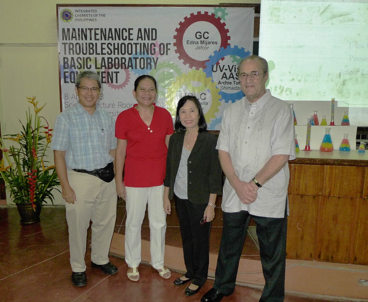 ICP Conducts Maintenance and Troubleshooting of Basic Laboratory ...