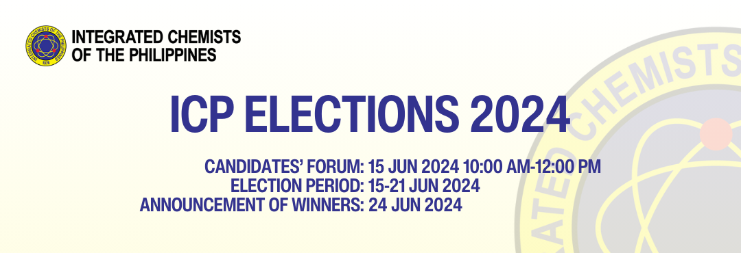 20240606 ICP Elections – Integrated Chemists of the Philippines