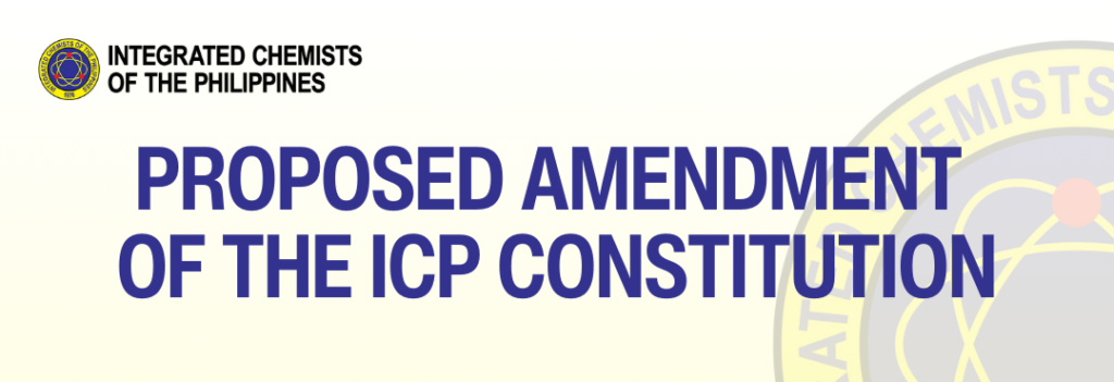 20240911_ICP Website Sliders-ICP Constitution Announcement – Integrated Chemists of the Philippines